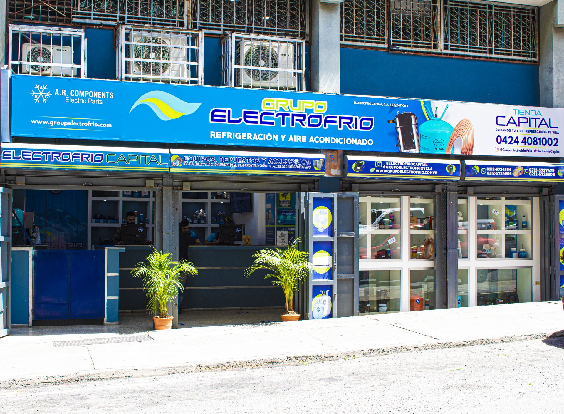 Sucursales | GRUPO ELECTROFRIO, C.A